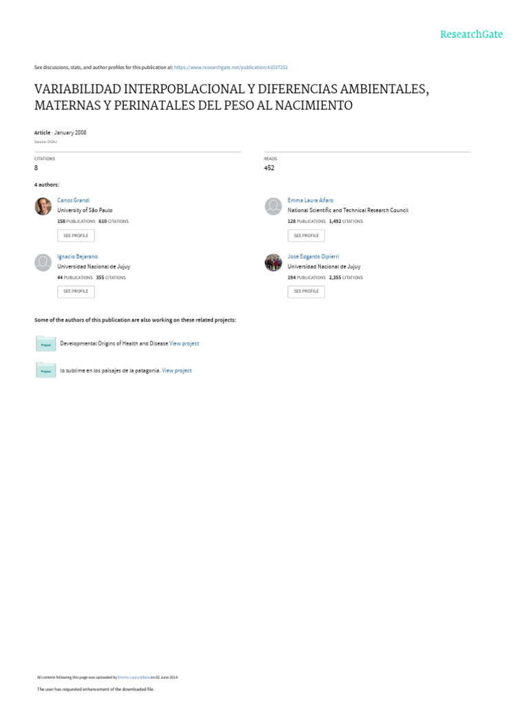 Gmb | PDF | El embarazo | Feto