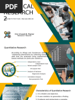 Understanding Quantitative Research Designs | PDF | Descriptive Statistics | Quantitative Research