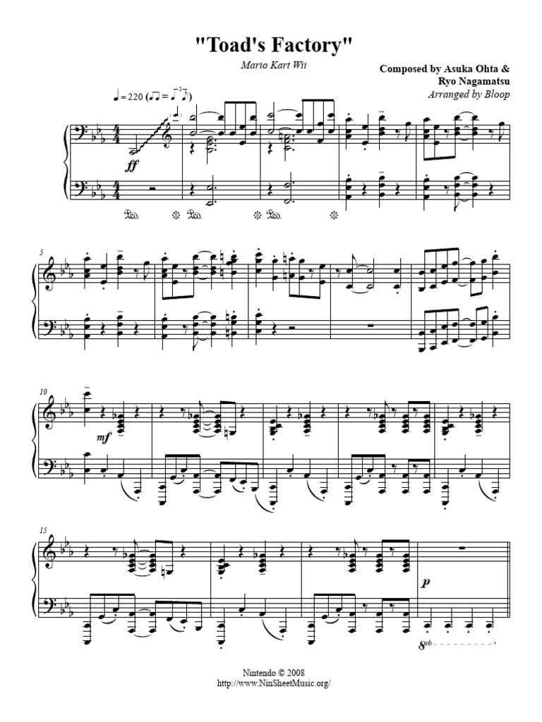 Mario Kart Wii - Toads Factory | PDF | Games On Nintendo Platforms ...