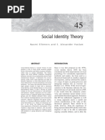 Social Identity Theory in Psychology Tajfel Amp Turner 1979 | PDF ...