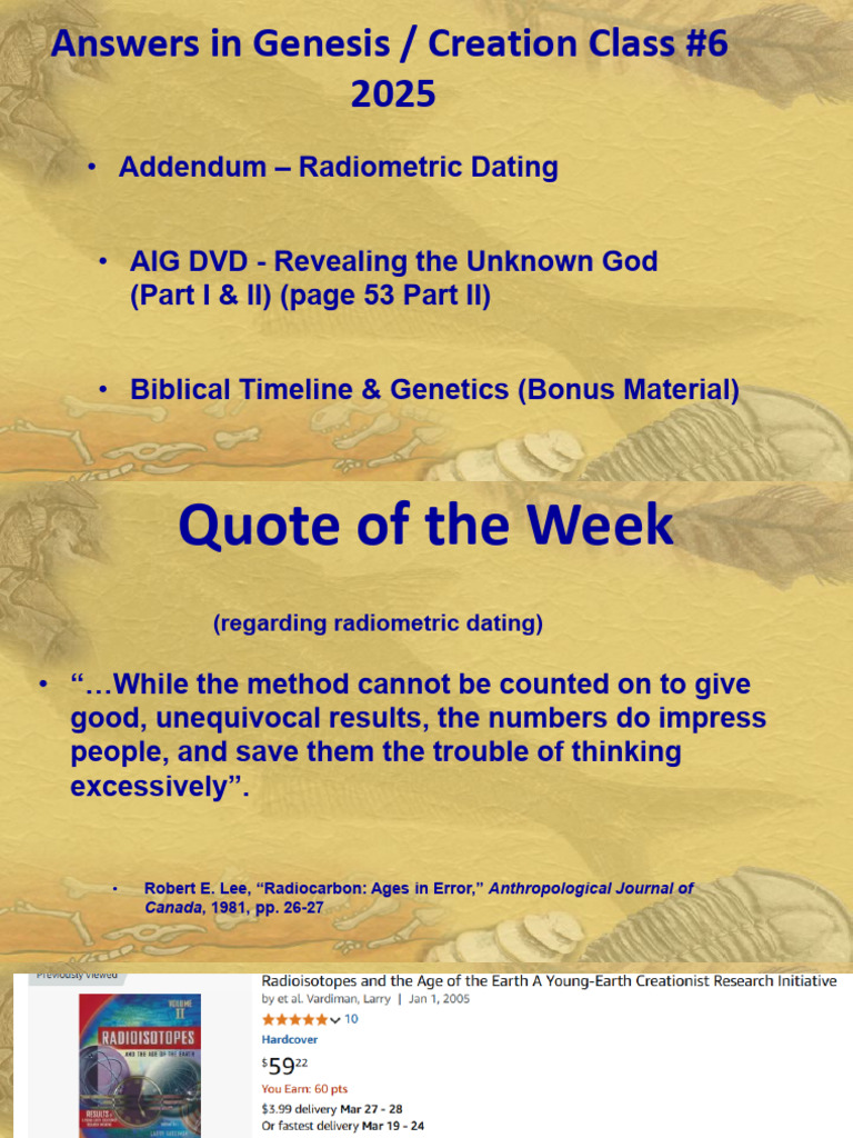 Creation Class 6: Biblical Foundations | PDF | Jesus | Paul The Apostle