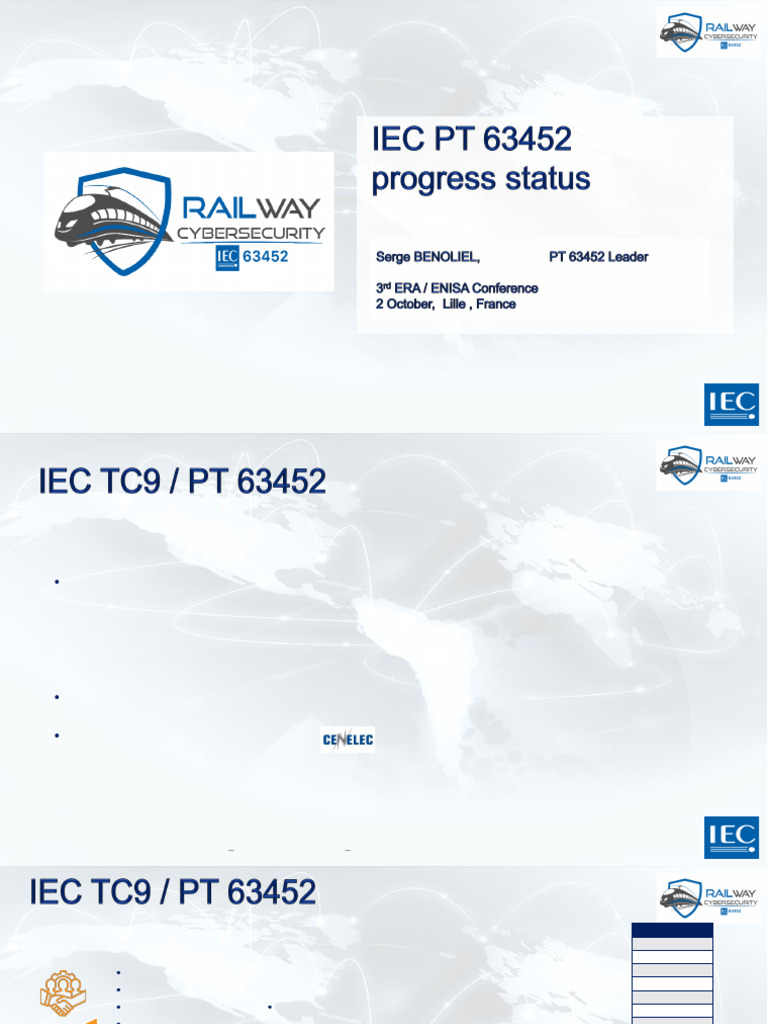 IEC 63452 Railway Cybersecurity Standard | PDF | Computer Security ...