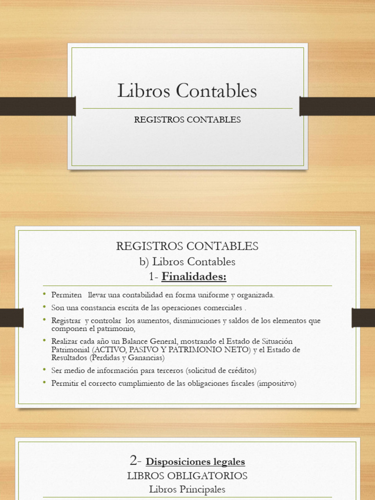 Libros Contables | PDF