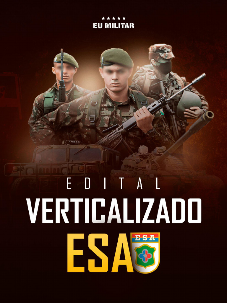 Edital Verticalizado ESA 2024 | PDF | Brasil | Função (Matemática)