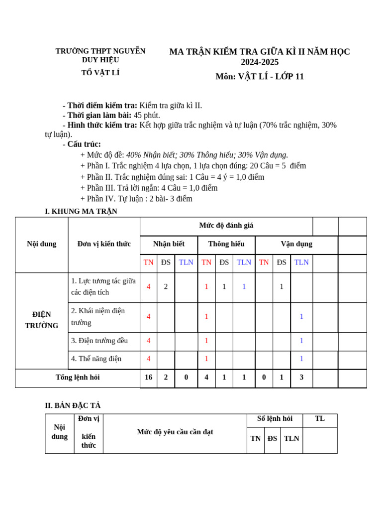 3.2-Li 11-Ma tran-GK2 | PDF