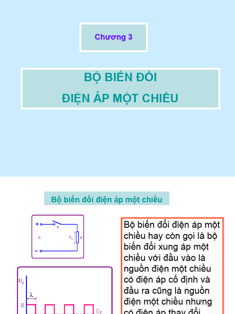 Dien Tu Cong Suat Nguyen Tien Ban Chuong 3 (Cuuduongthancong - Com) | PDF