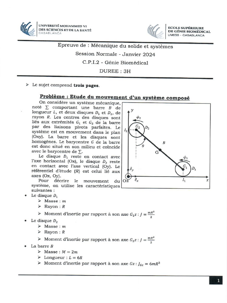 Mecanique Cpi2 | PDF