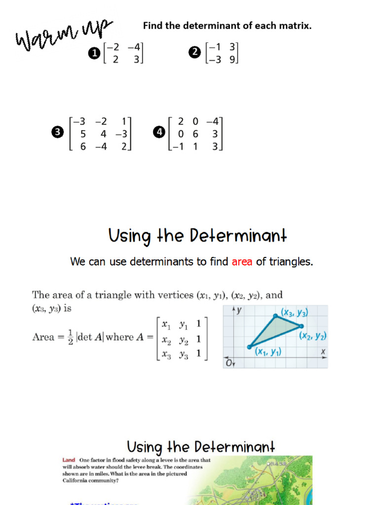 08.16-08.17 NOTES Area of A Triangle | PDF