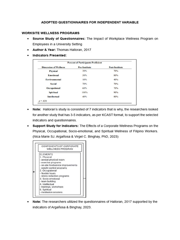 Adopted Questionnaire | PDF