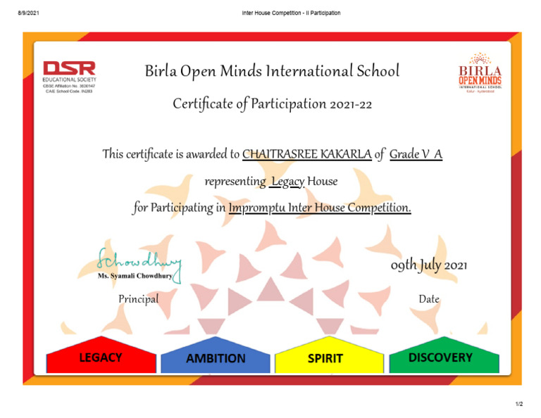 Impromptu Competition | PDF