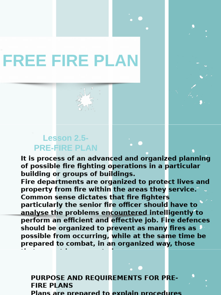 FREE FIRE PLAN WPS Office | PDF | Fires | Wildfire