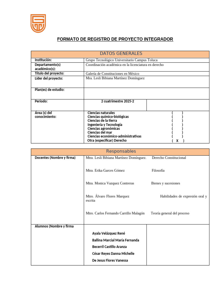 Formato de Proyecto Integrador Segundo Cuatri 3 | PDF