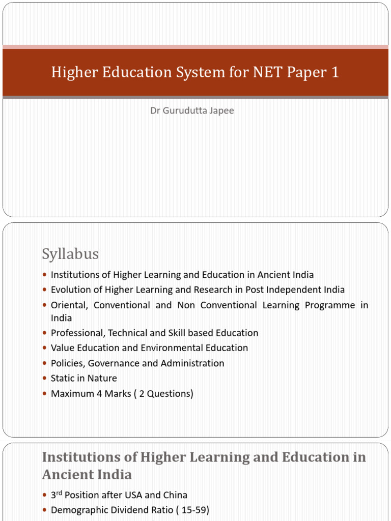 Higher e Education System Ja Pee | PDF | Vedas | Noble Eightfold Path