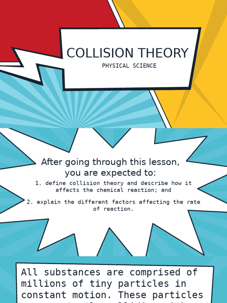 COLLISION-THEORY | PDF | Stoichiometry | Chemistry