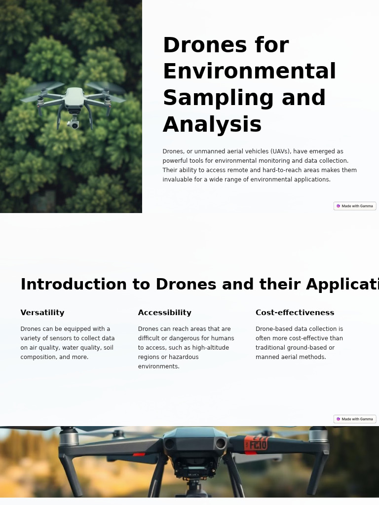 Drones-for-Environmental-Sampling-and-Analysis | PDF | Environmental ...