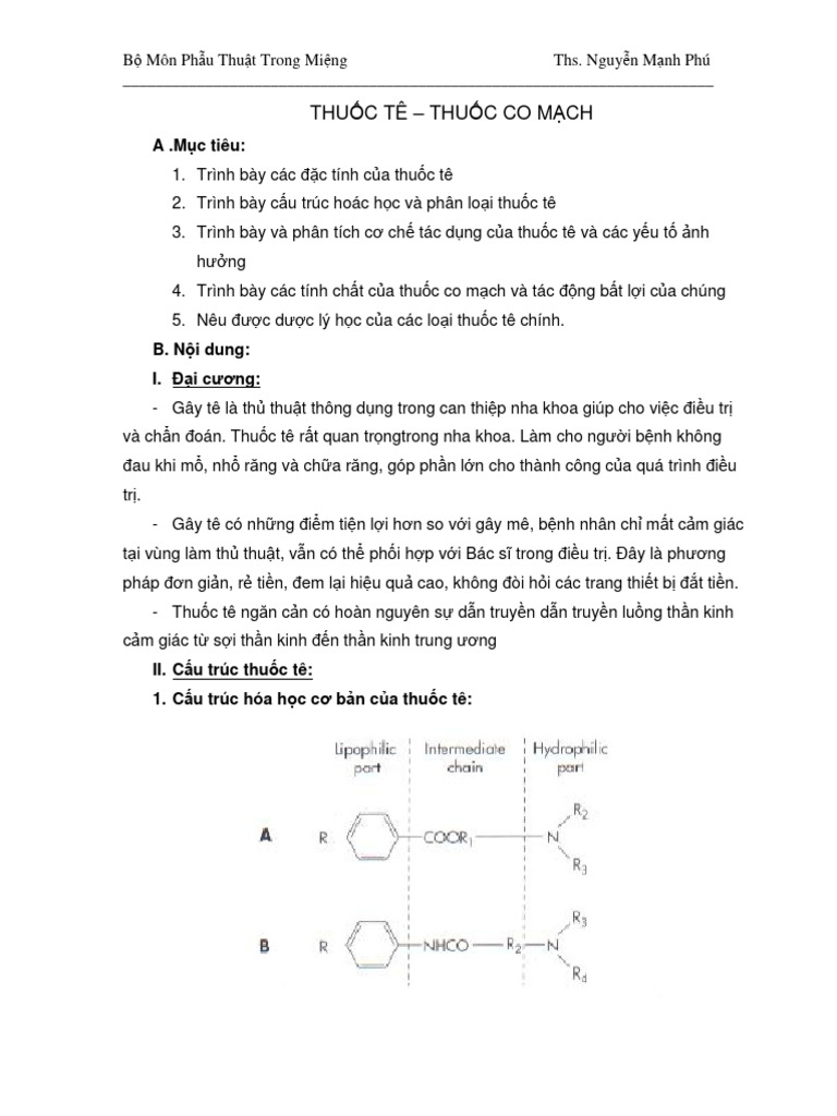Utf-8''thuoc Te Va Thuoc Co Mach | PDF