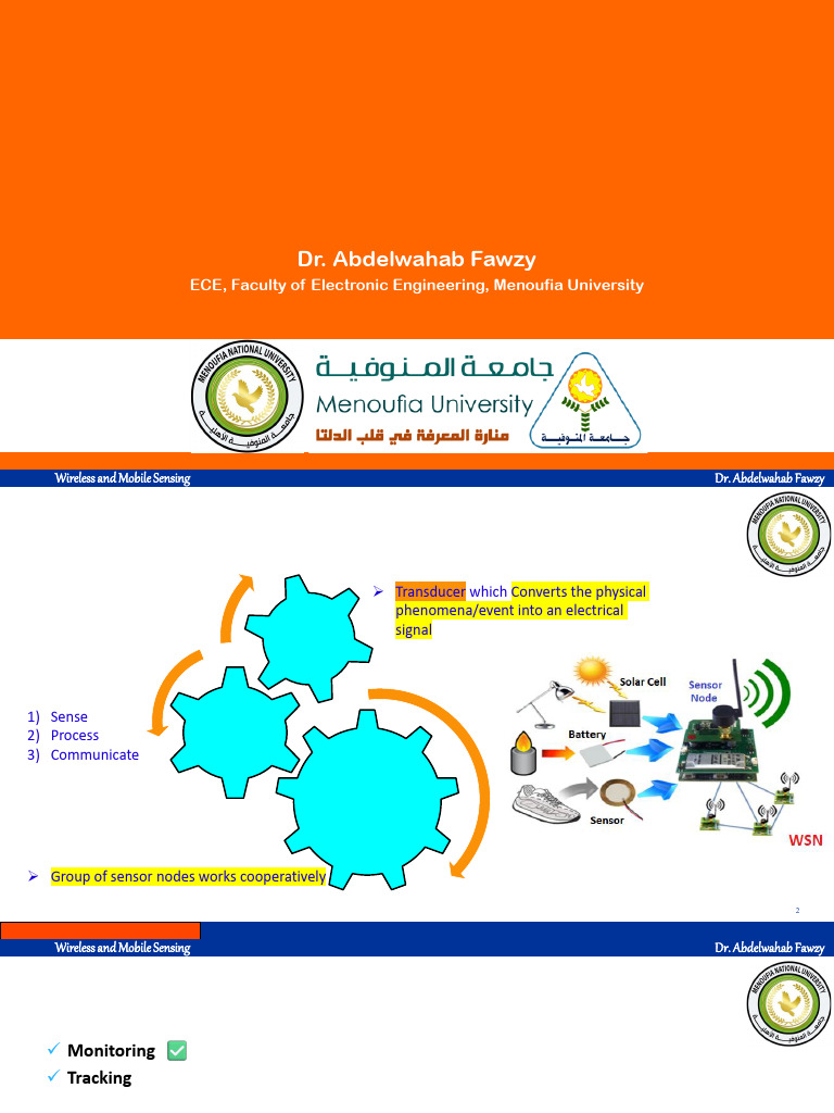 Lec. 1 | PDF | Sensor | Accuracy And Precision