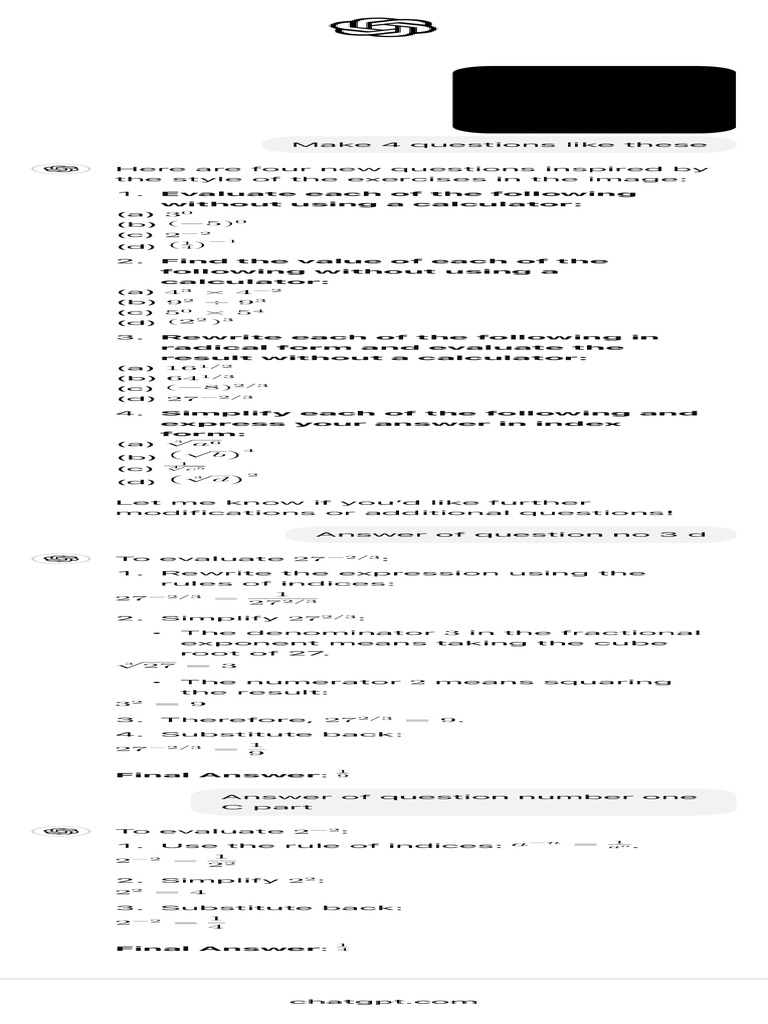 Math Questions Generation | PDF