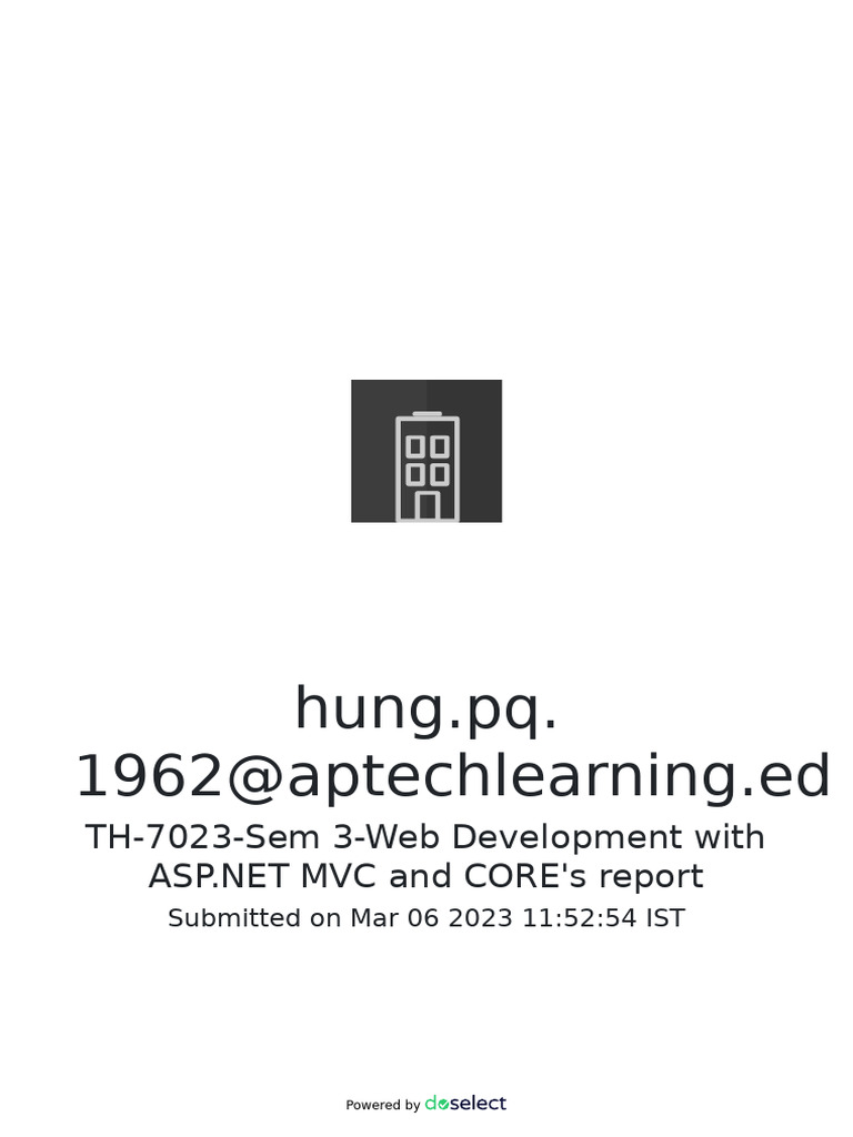 MVC and CORE | PDF | Model–View–Controller | Web Development