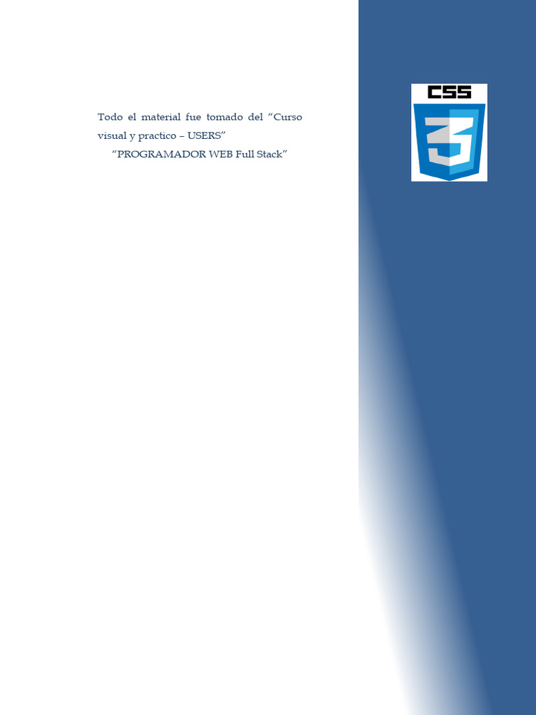 Apunte - CSS - Parte II | PDF | HTML | Hipervínculo