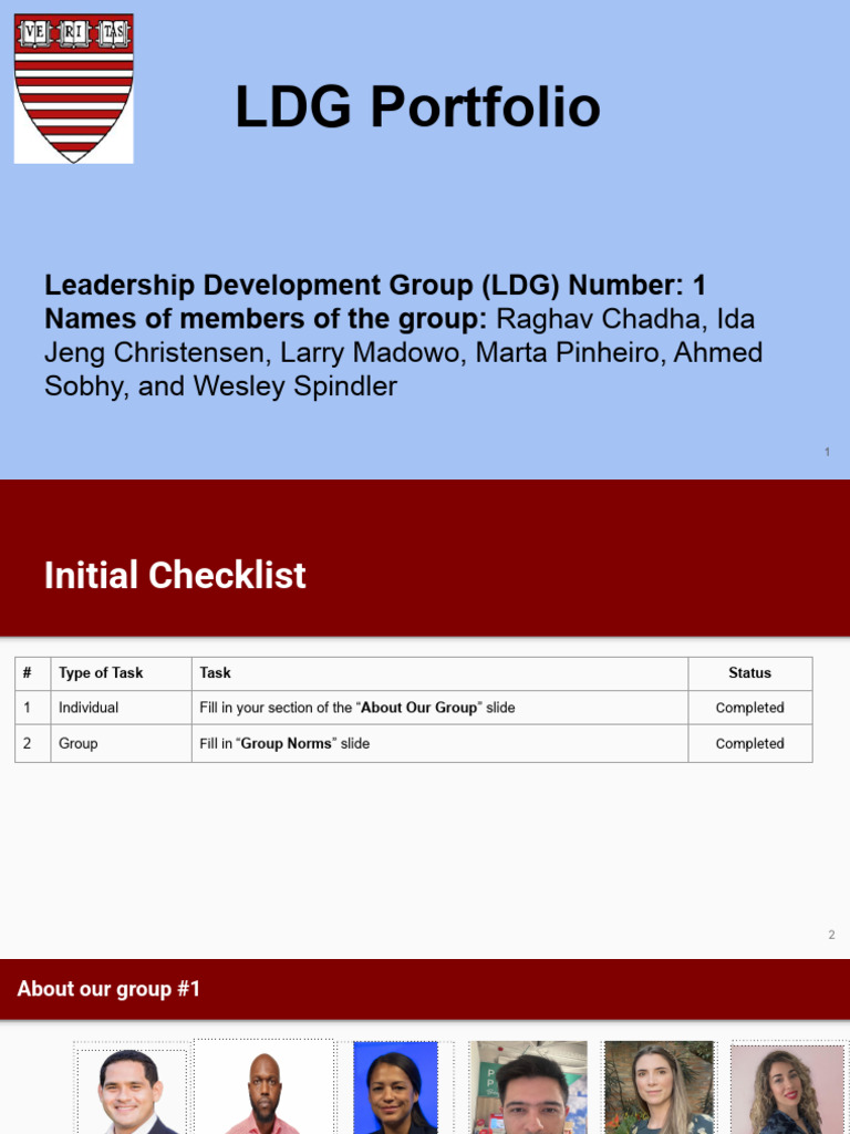 Group 1 - YGL 2025 Portfolio | PDF | Artificial Intelligence ...