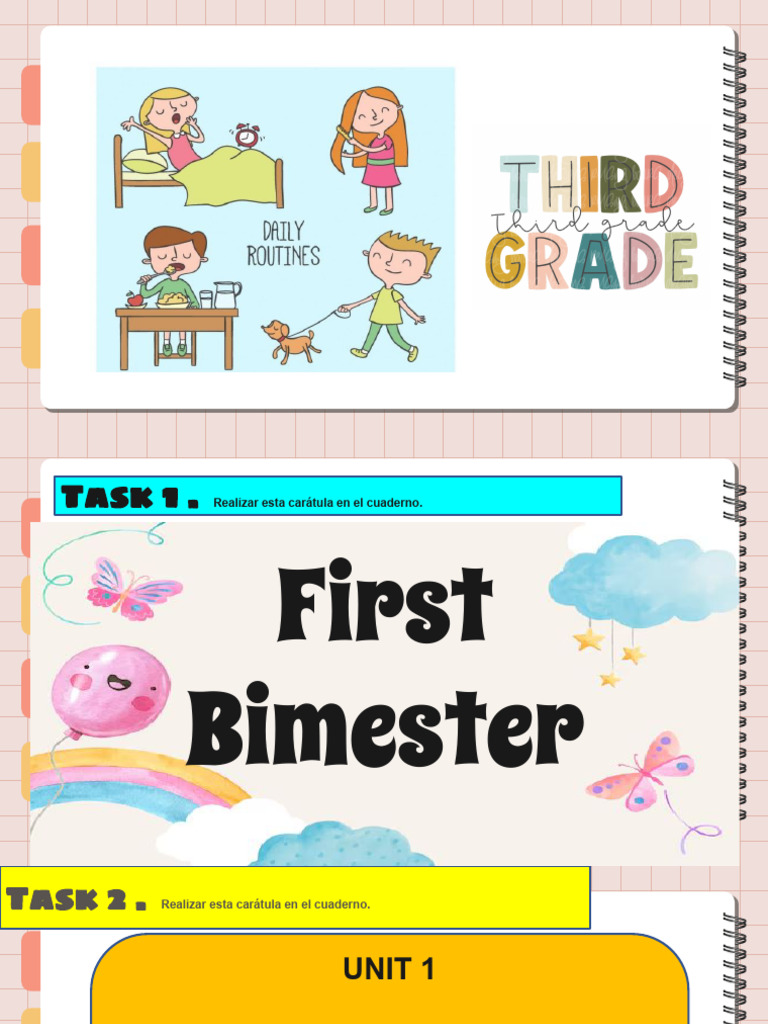 Vocabulary - UNIT 1 - 3rd Grade - 2025 | PDF