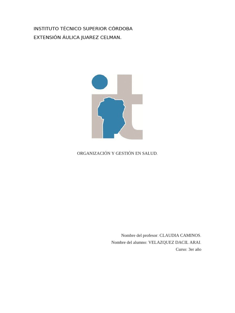 RECUPERATORIO VElAZQUEZ DACIL ARAI | PDF | Paradigma | Burocracia