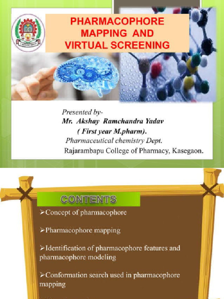 Pharmacophore Mapping and Virtual Screening Computer Aided Drug Design | PDF