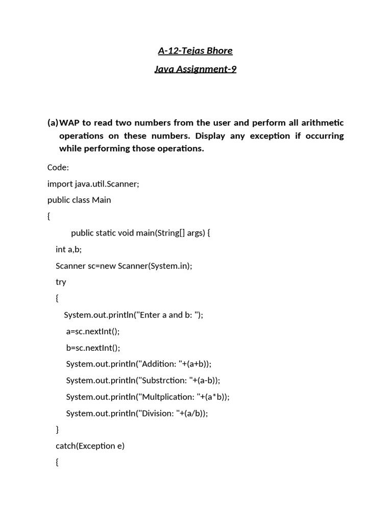 Experiment 9 | PDF | Object Oriented Programming | Computer Engineering