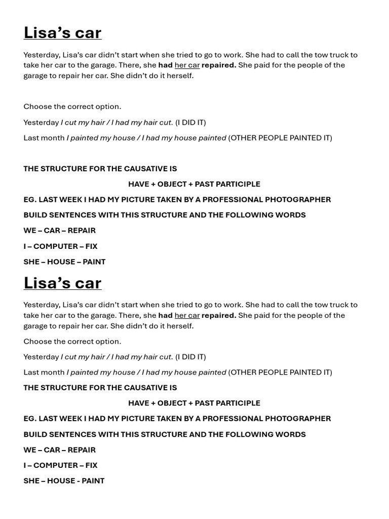 CAUSATIVE GUIDED DISCOVERY | PDF