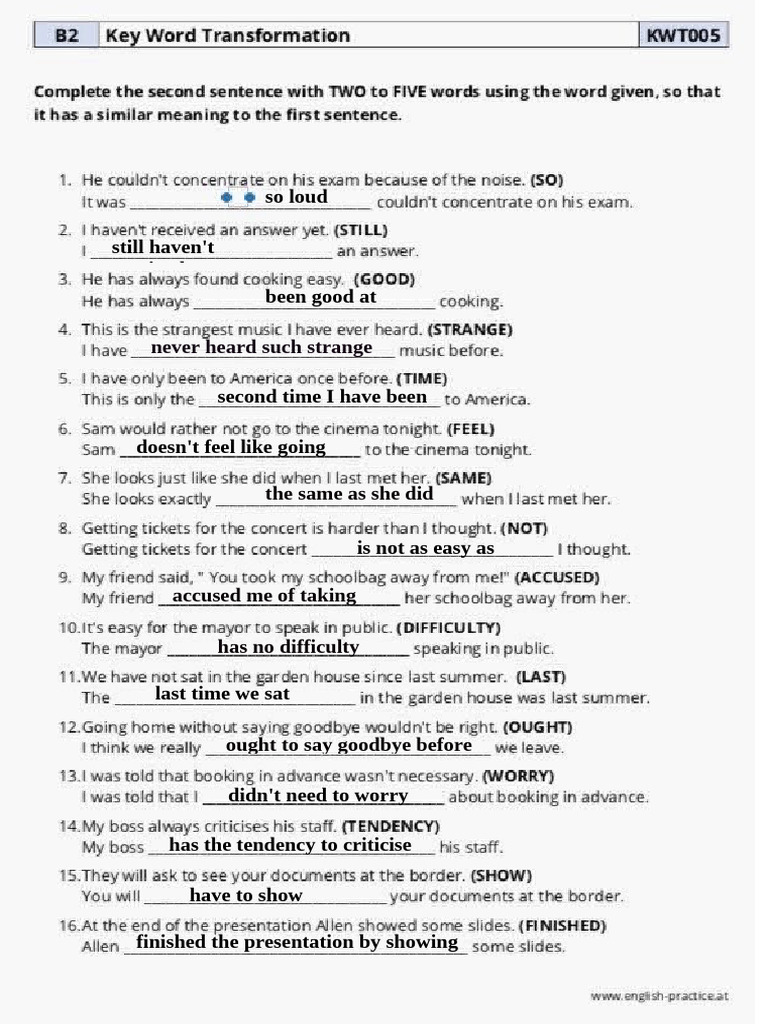 Word Transformations | PDF