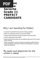 Prefect Interview | PDF | Community | Teachers