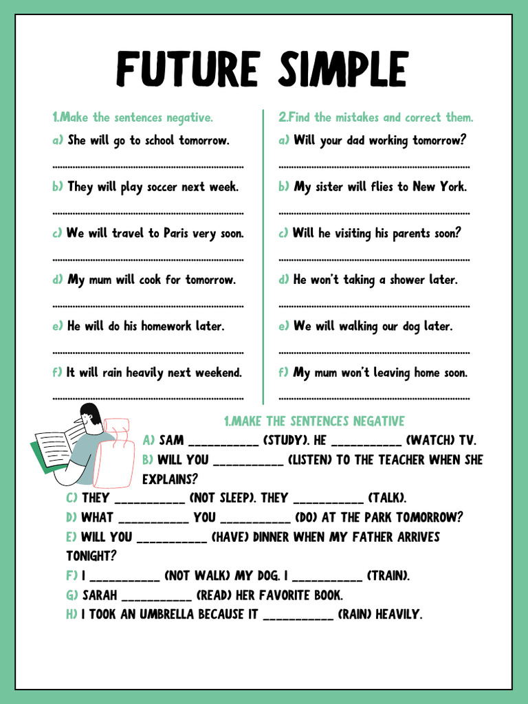 Future Simple PDF | PDF