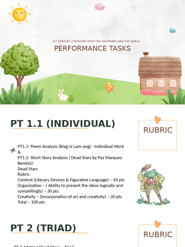 Performance Tasks | PDF