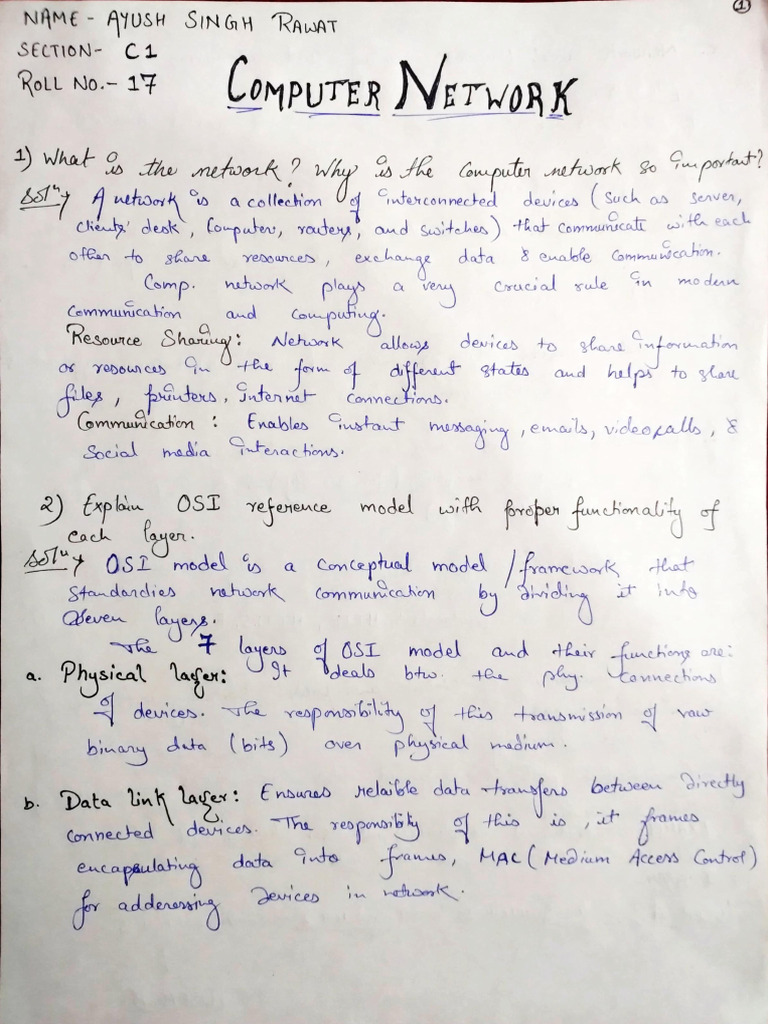 CN_Assignment | PDF | Network Protocols | Computer Networking