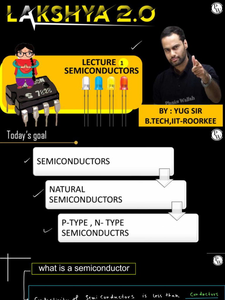 Semiconductor - 01 - Class Notes | PDF