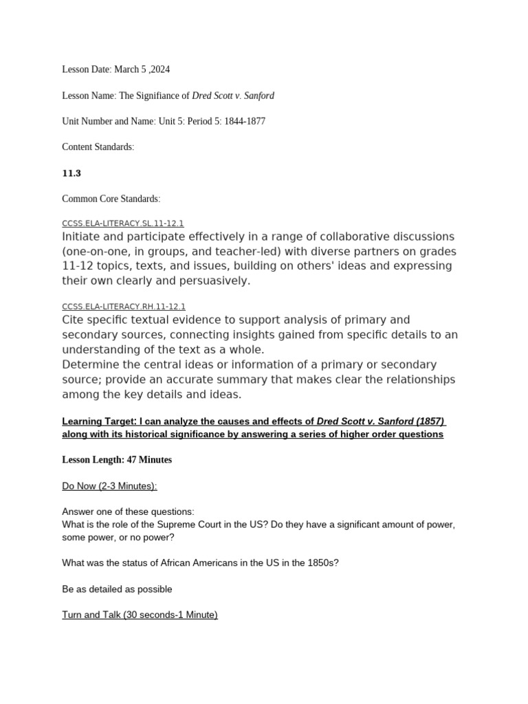 Apush 24 March 5 Lesson | PDF | Supreme Court Of The United States ...