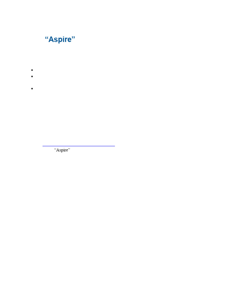 Simulation #3 - Aspire | PDF