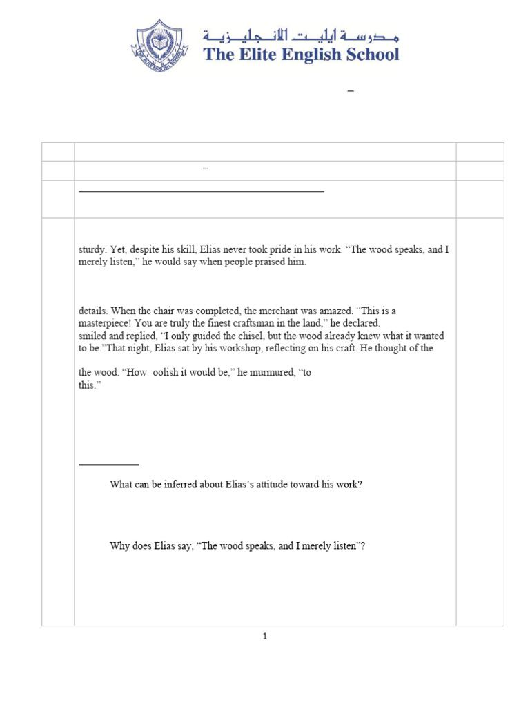 GRADE7ENGLISHMODELPAPER1740395468 | PDF | Adverb