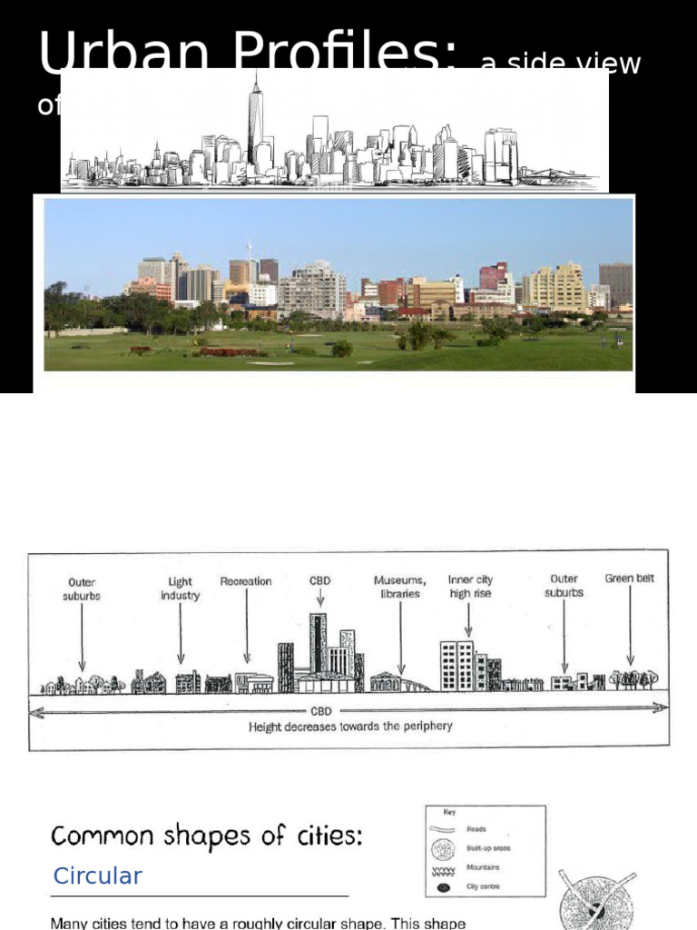 Urban Profiles and Settlement Patterns | PDF | Urban Planning | Economies