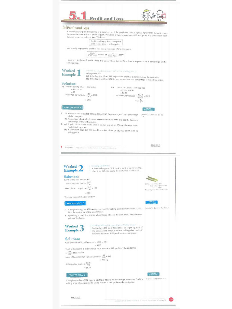 Percentage Chapter (Advanced Level) | PDF