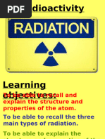 Types of Nuclear Radiation Explained | PDF | Radioactive Decay | Gamma Ray