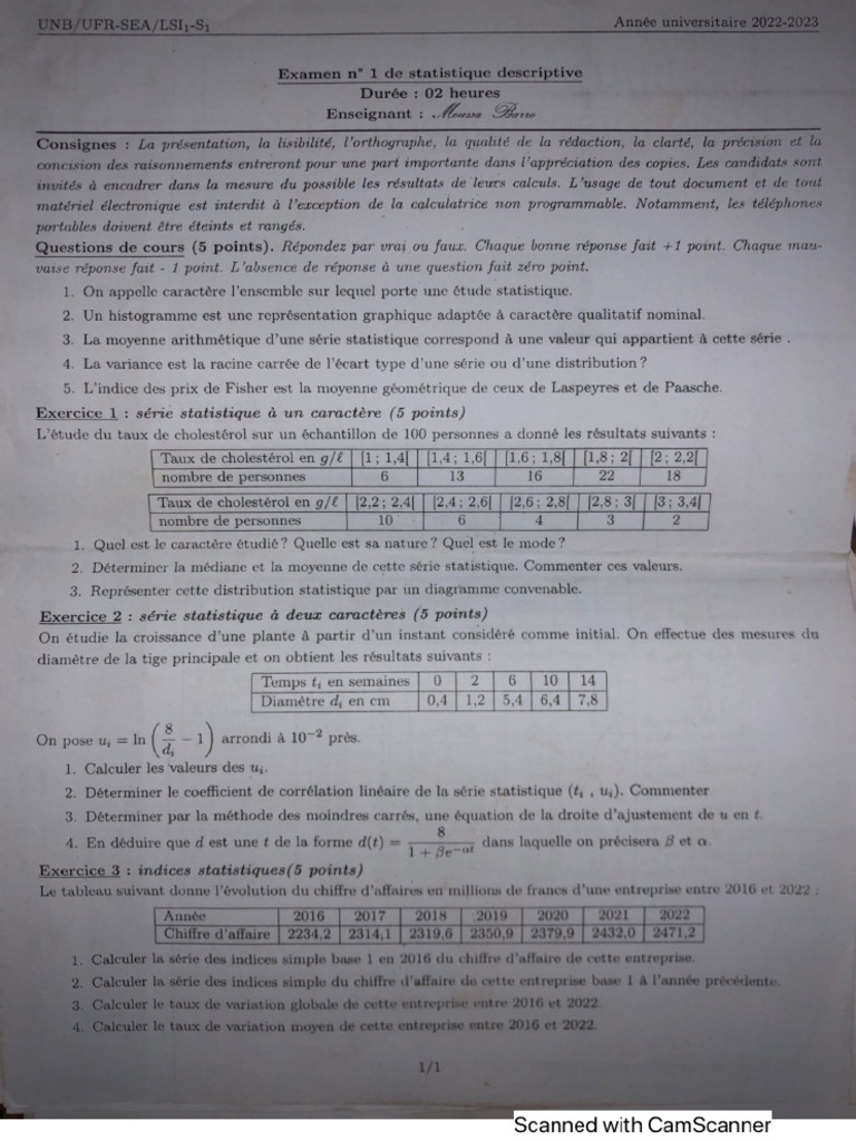 Ancien Devoirs | PDF