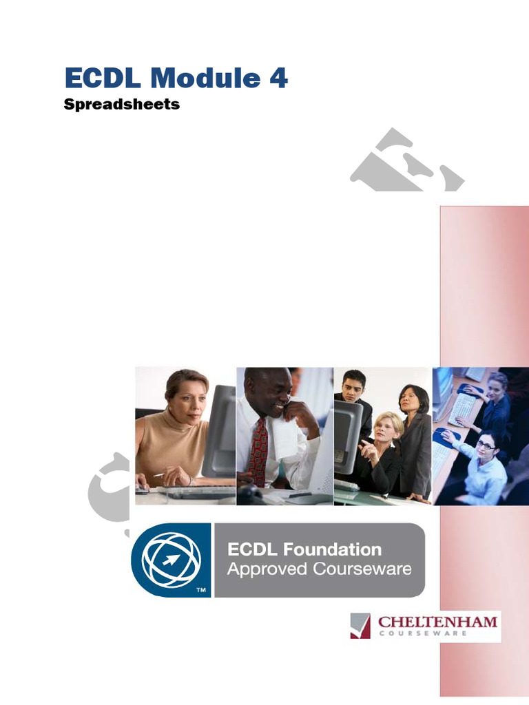 Spreadsheets Module Pdf Microsoft Excel Computing