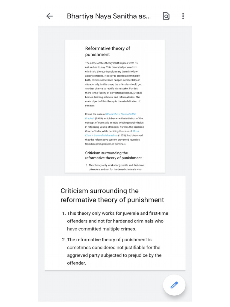 Bhartiya Naya Sanitha Assignment Information PDF | PDF