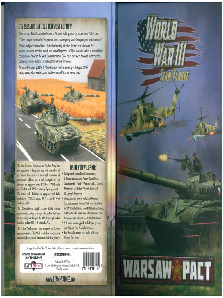 WW3 Team Yankee - Warsaw Pact | PDF