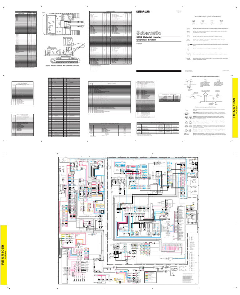 345B EXCAVATOR 2NW | PDF | Electrical Connector | Electric Motor