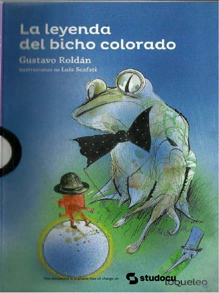 Libro Leyenda Del Bicho Colorado - Organized | PDF