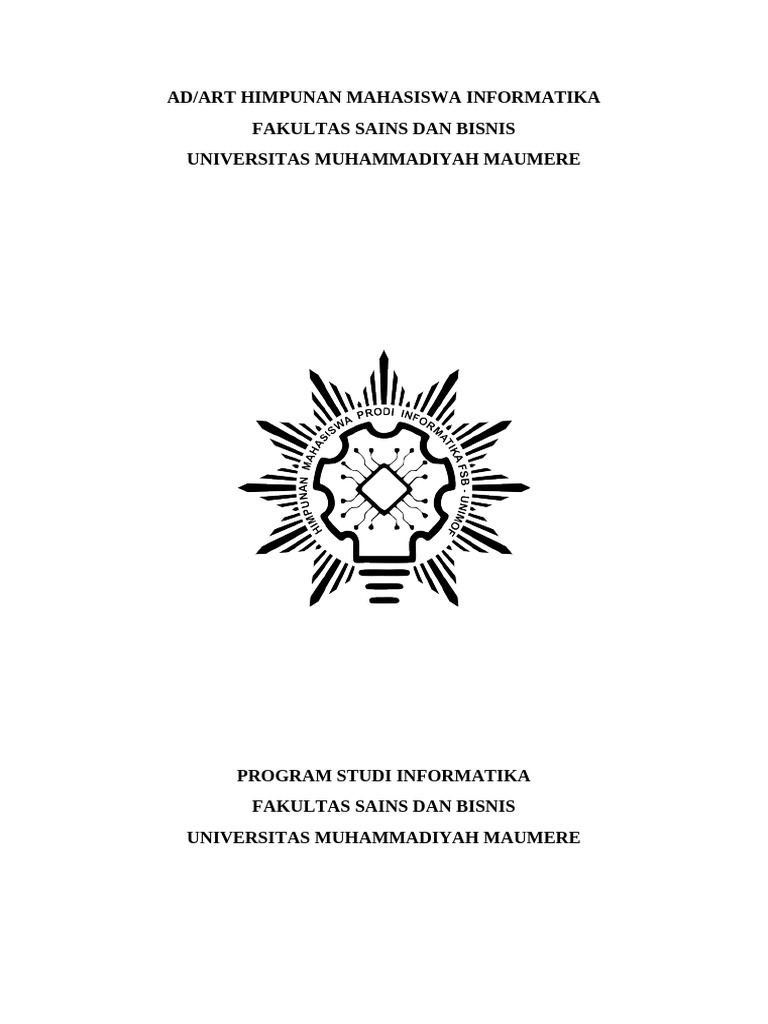 AD/ART HIMA Informatika UNIMOF | PDF