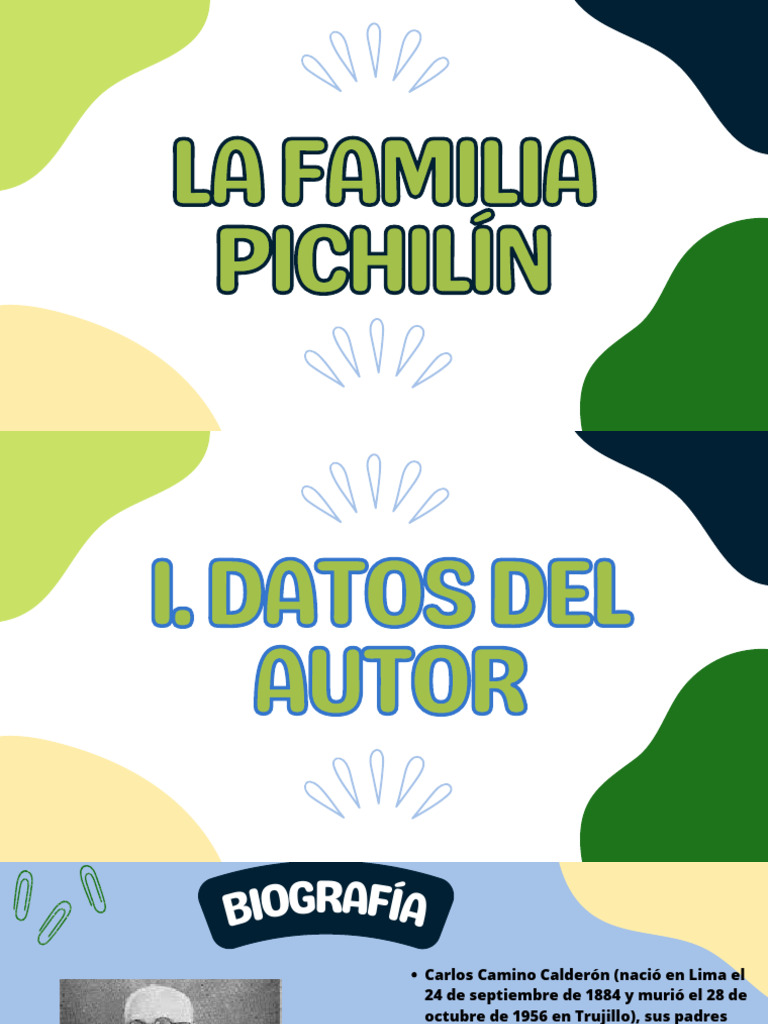 Análisis del cuento "La familia Pichilín" | PDF